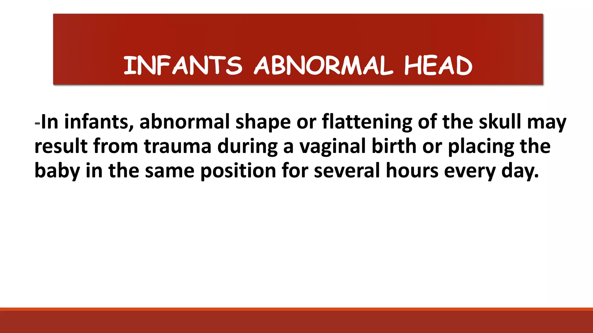 Health assessment on the head examination | PPTX