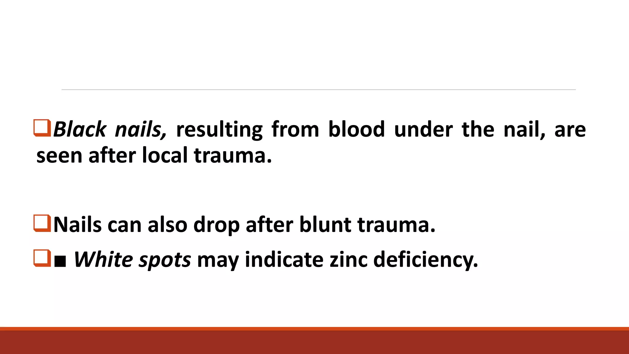 Health assessment on the nail examination | PPTX