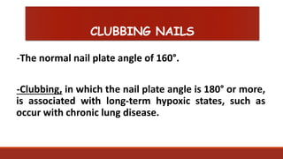 Health assessment on the nail examination | PPTX