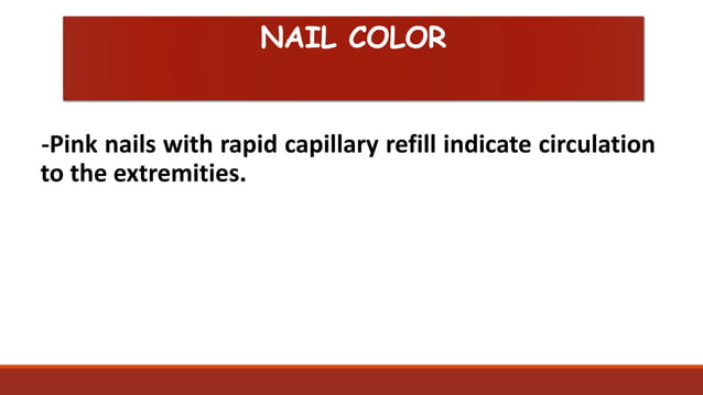 Health assessment on the nail examination | PPTX | Nail Care | Beauty
