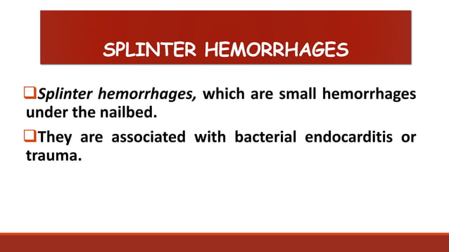 Health assessment on the nail examination | PPTX | Nail Care | Beauty