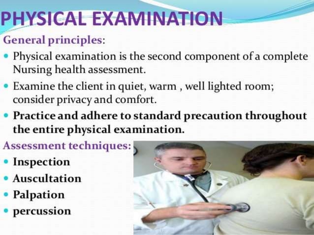Health assessment physical examination | PPTX