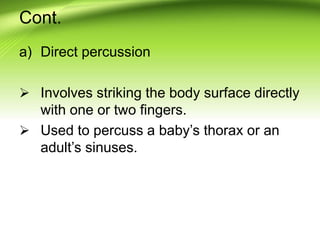 Health assessment physical examination | PPTX
