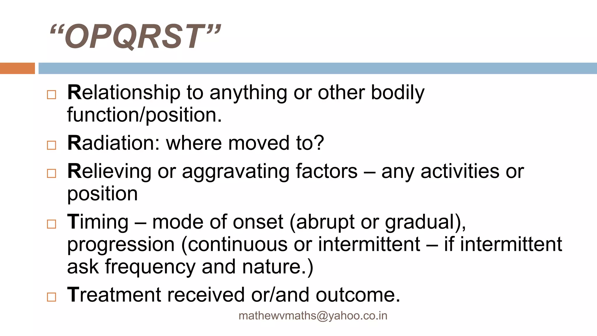 Health assessment of Patient ppt | PPTX