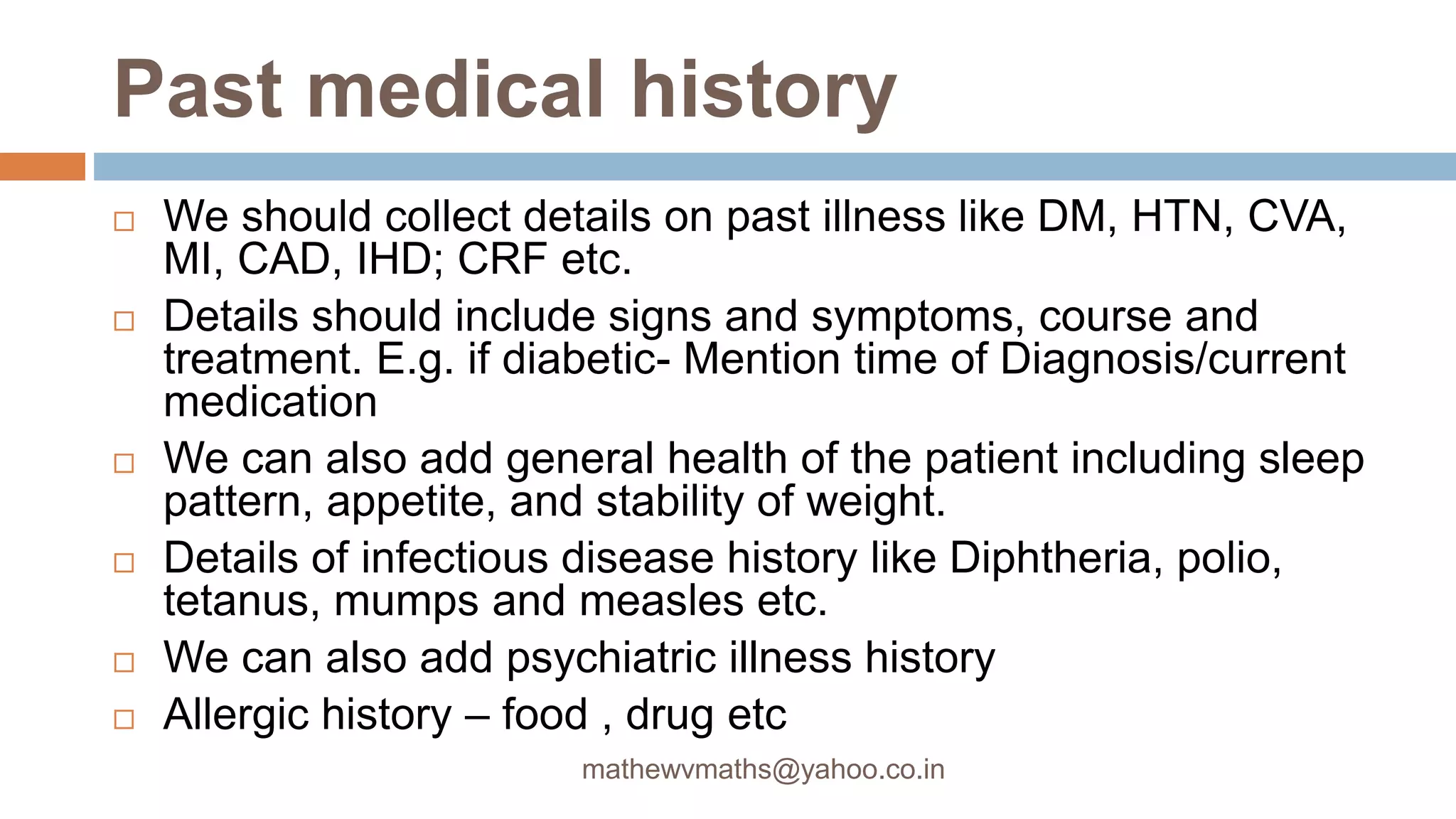 Health assessment of Patient ppt | PPTX