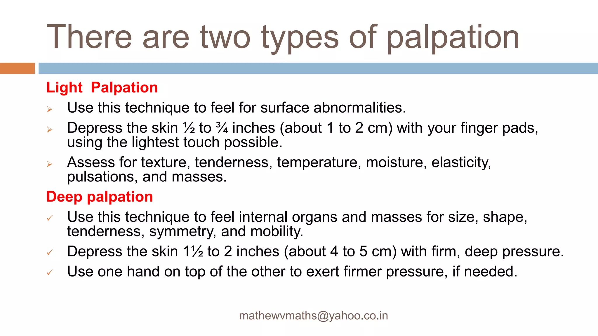 Health assessment of Patient ppt | PPTX
