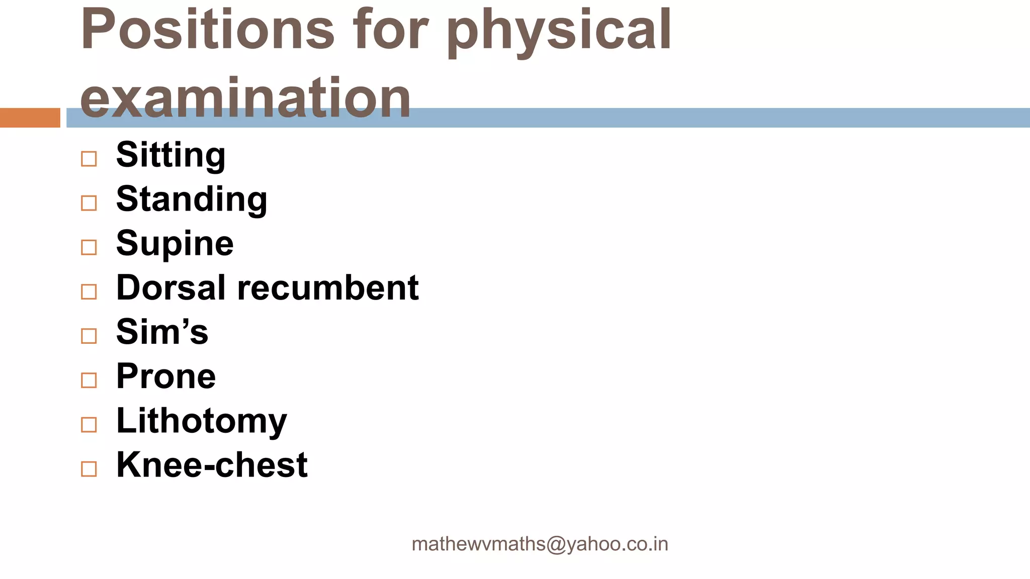 Health assessment of Patient ppt | PPTX