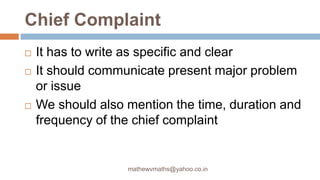 Health assessment of Patient ppt | PPTX
