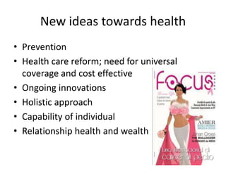Health as a social problem | PPTX