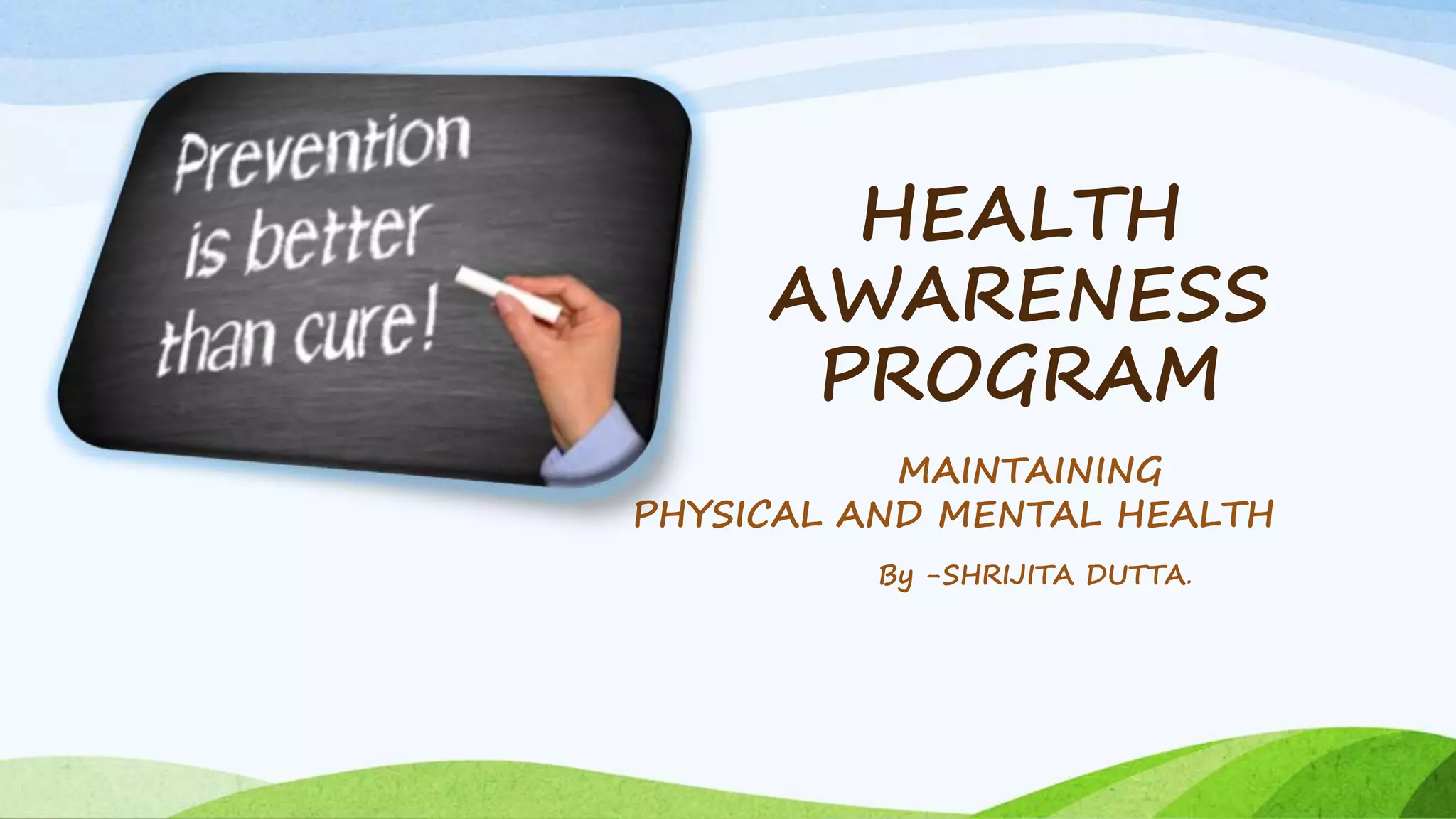Health awareness | PPTX