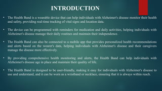 Health Band Assistant for the Elderly People.pptx