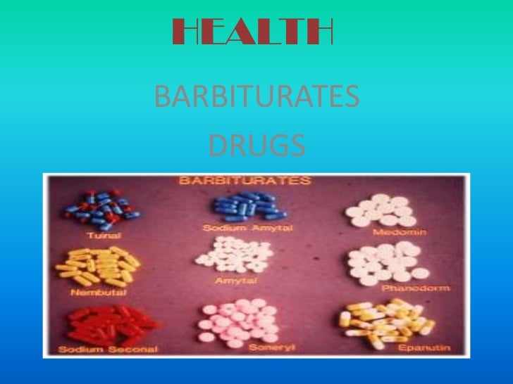 People On Barbiturates