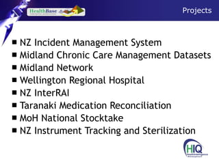 HealthBase Enterprise Architecture | PPT