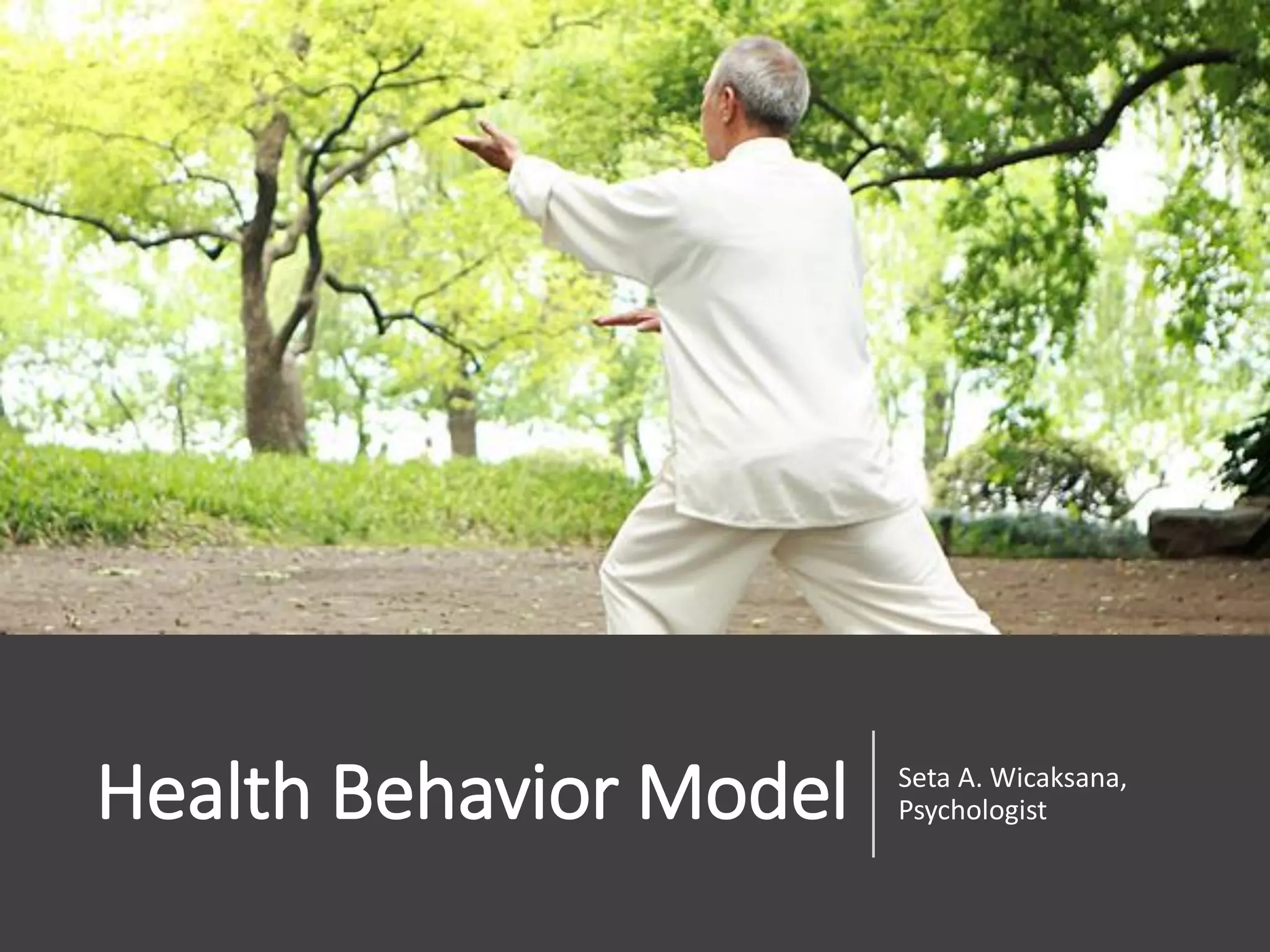 Health Behavior Model - Health Psychology | PDF