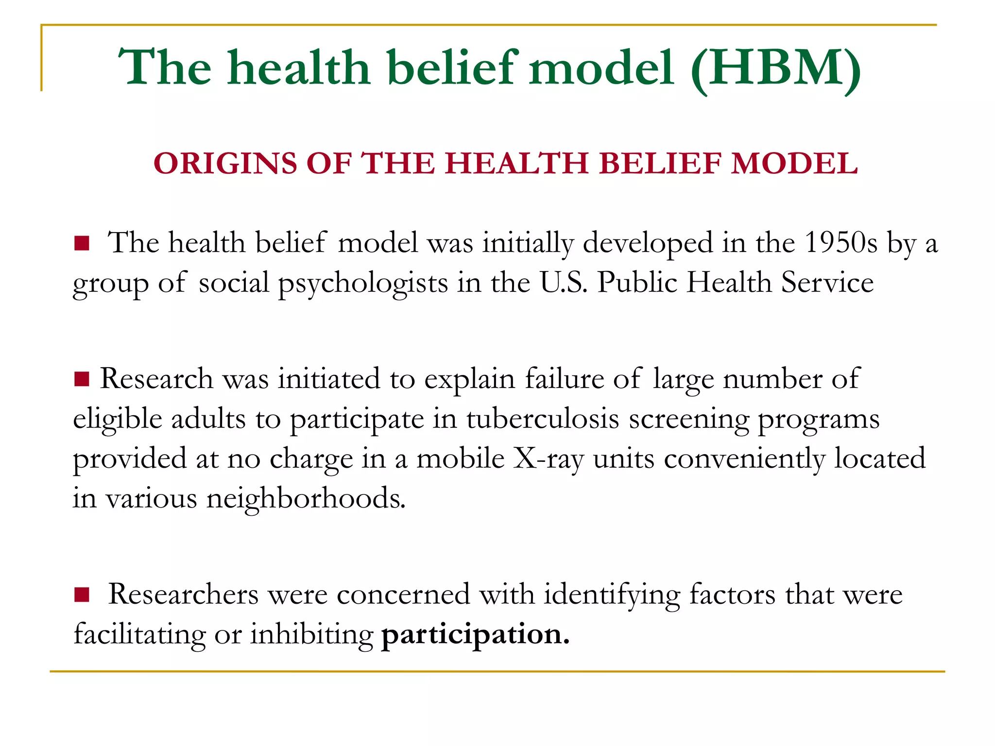 Health behaviour models criticisims | PDF | Medical Health