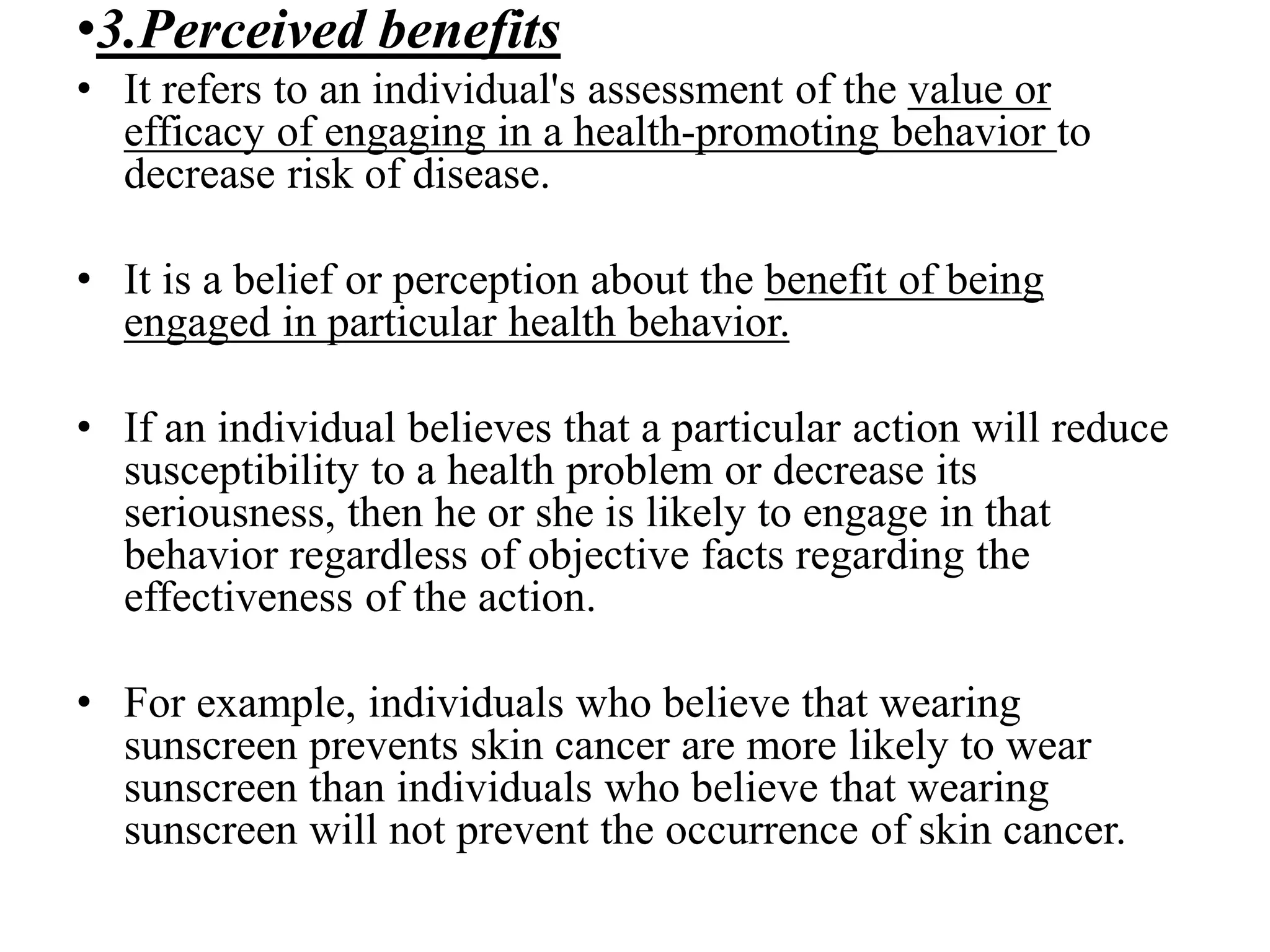 Health belief model | PPTX