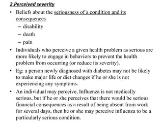 Health belief model | PPTX