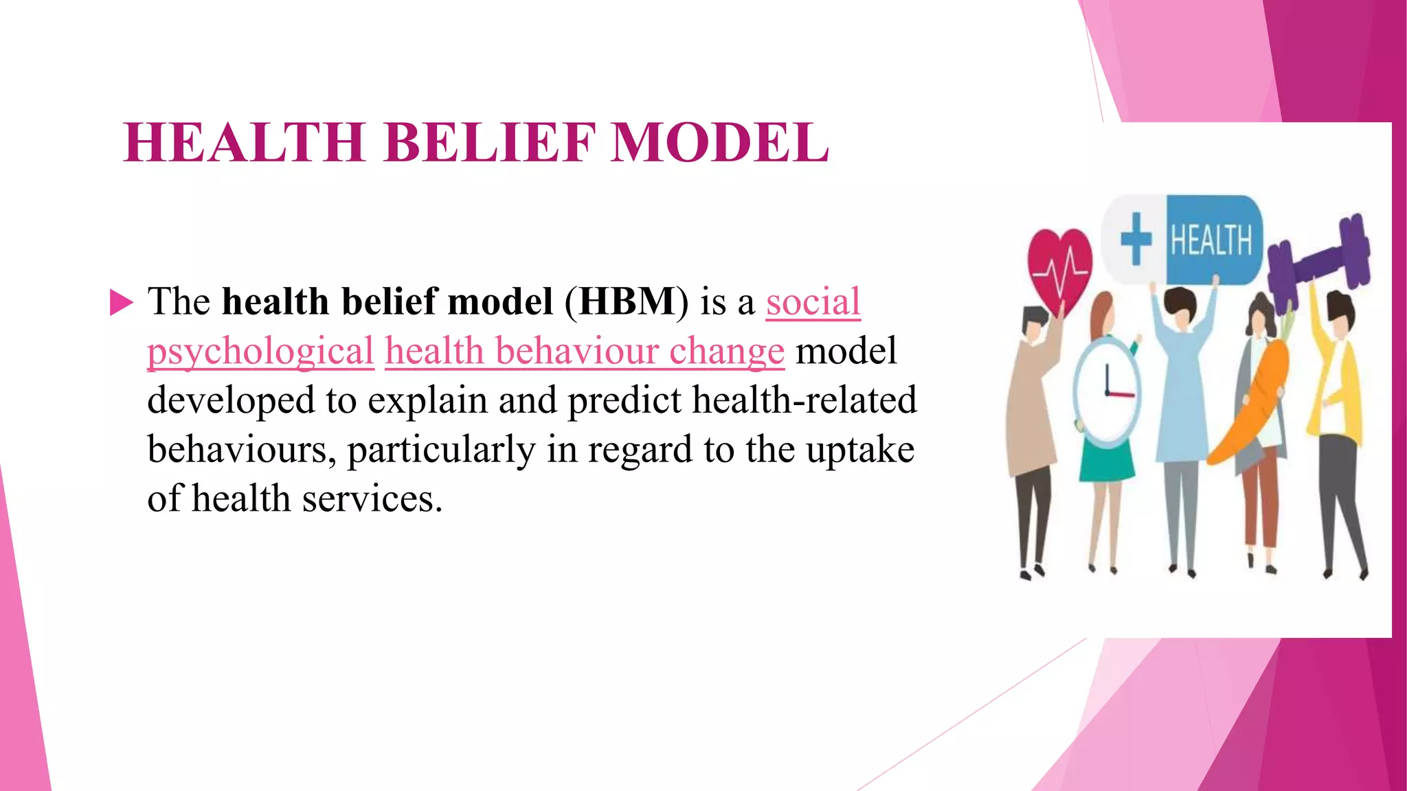 Health belief model | PPTX