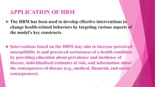 Health belief model | PPTX