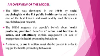 Health belief model | PPTX