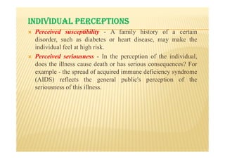 Health Belief Model | PDF
