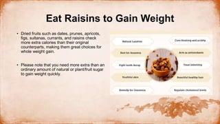 Most useful Health benefit of eating raisins | PPTX