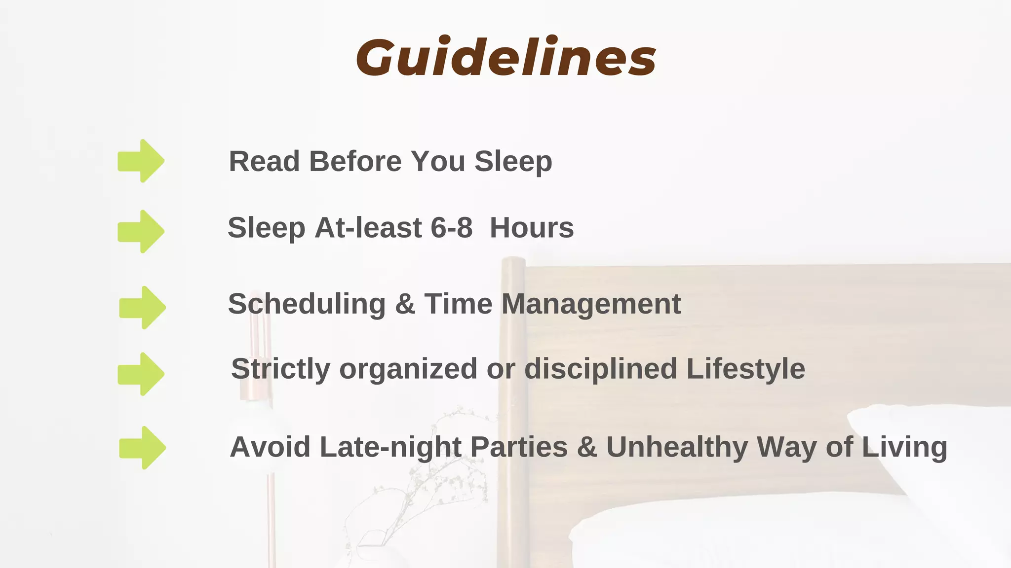 Health benefits if you sleep well | PPT