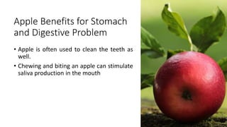 Health Benefits of Apple - Apple Health Benefits | PPTX