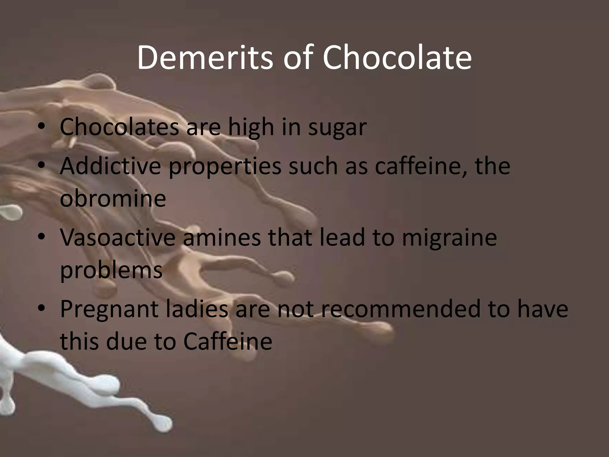 Health benefits of chocolate | PPTX