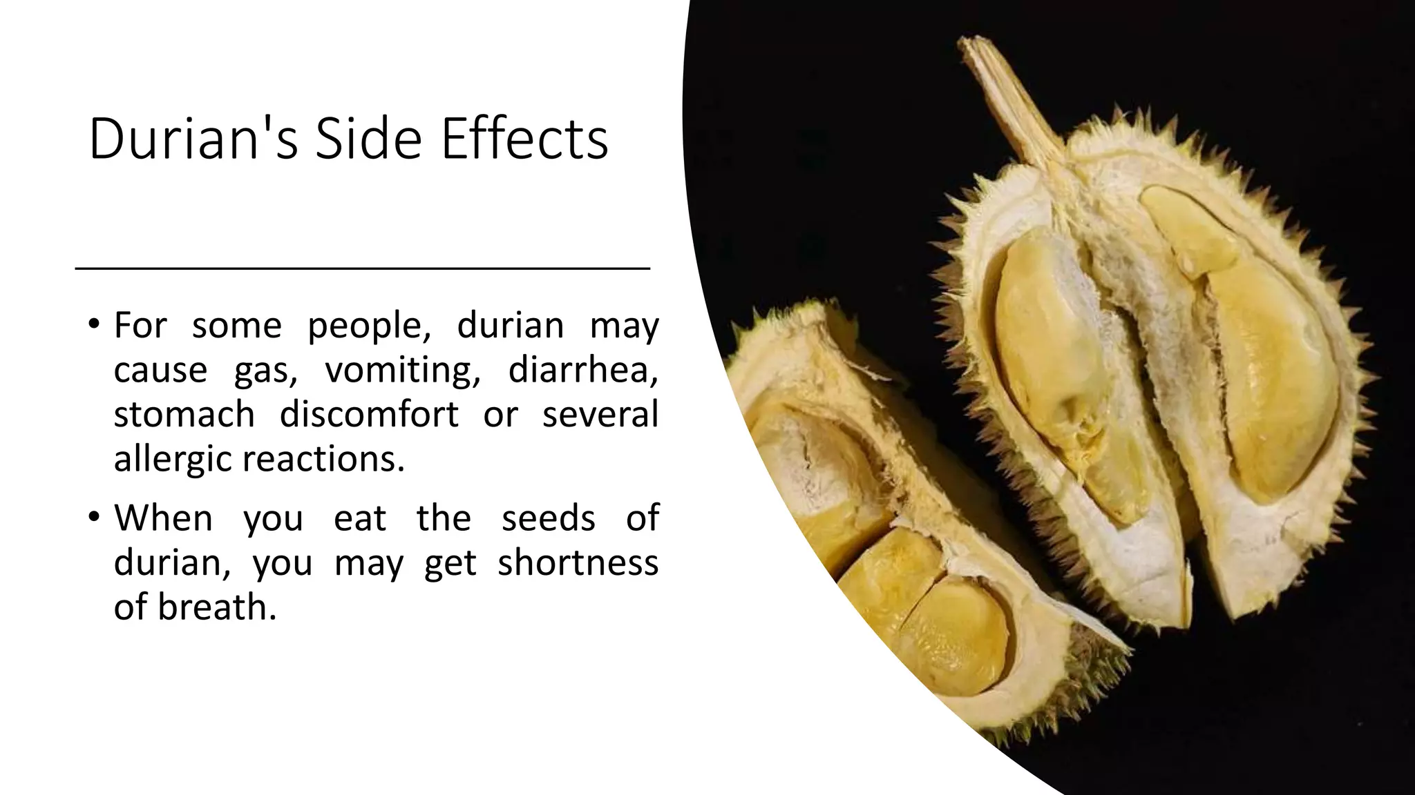 Health Benefits of Durian Fruit - Durian Benefits and Side Effects | PPTX | Pregnancy ...