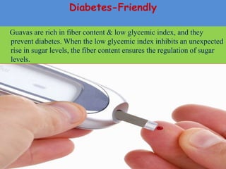 Top 15 Health benefits of guava that you should know | PPTX