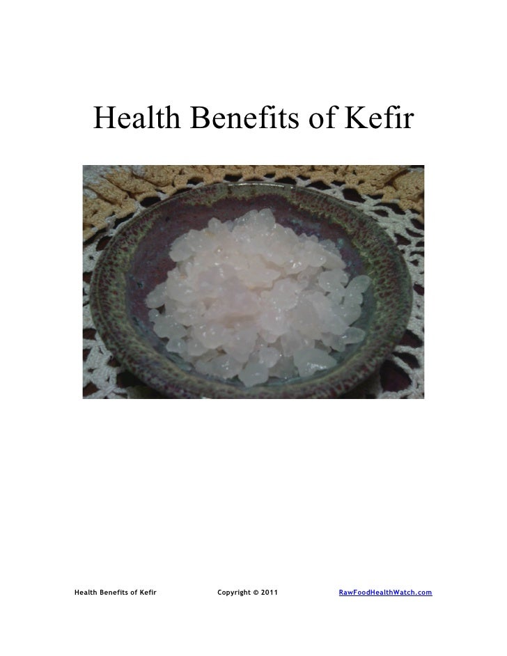 Health Benefits Of Kefir