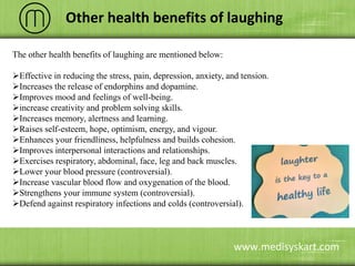 Health Benefits of Laughing | PPTX