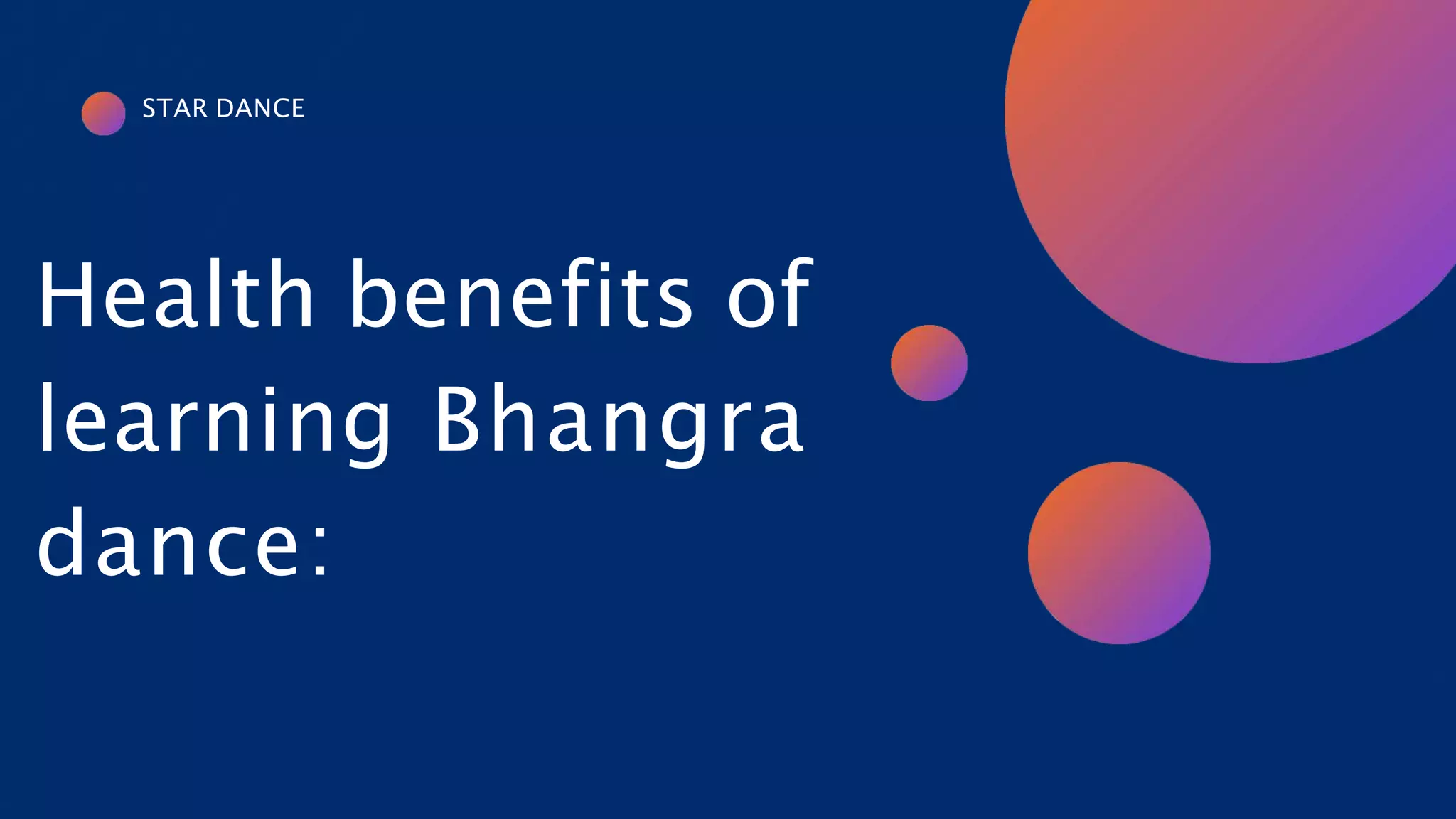 Health benefits of learning Bhangra dance.pptx