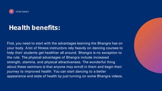 Health benefits of learning Bhangra dance.pptx