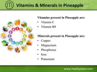 Health Benefits of Pineapple | PPTX