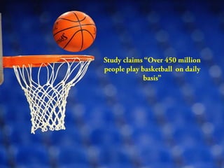 Health Benefits Of Playing Basketball | PPT