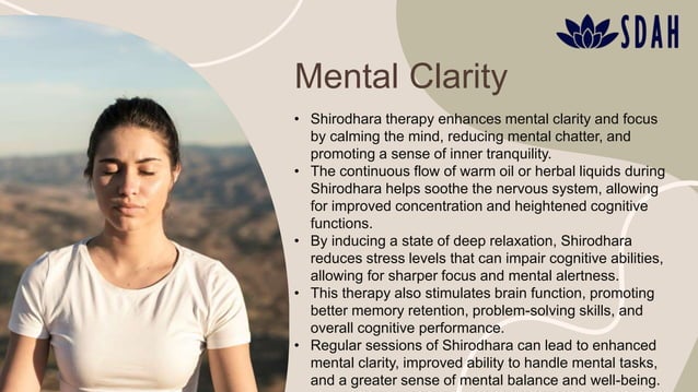 Health Benefits of Shirodhara Therapy.pptx | Herbs and Supplements ...