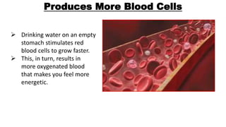 Health benefits of water | PPTX