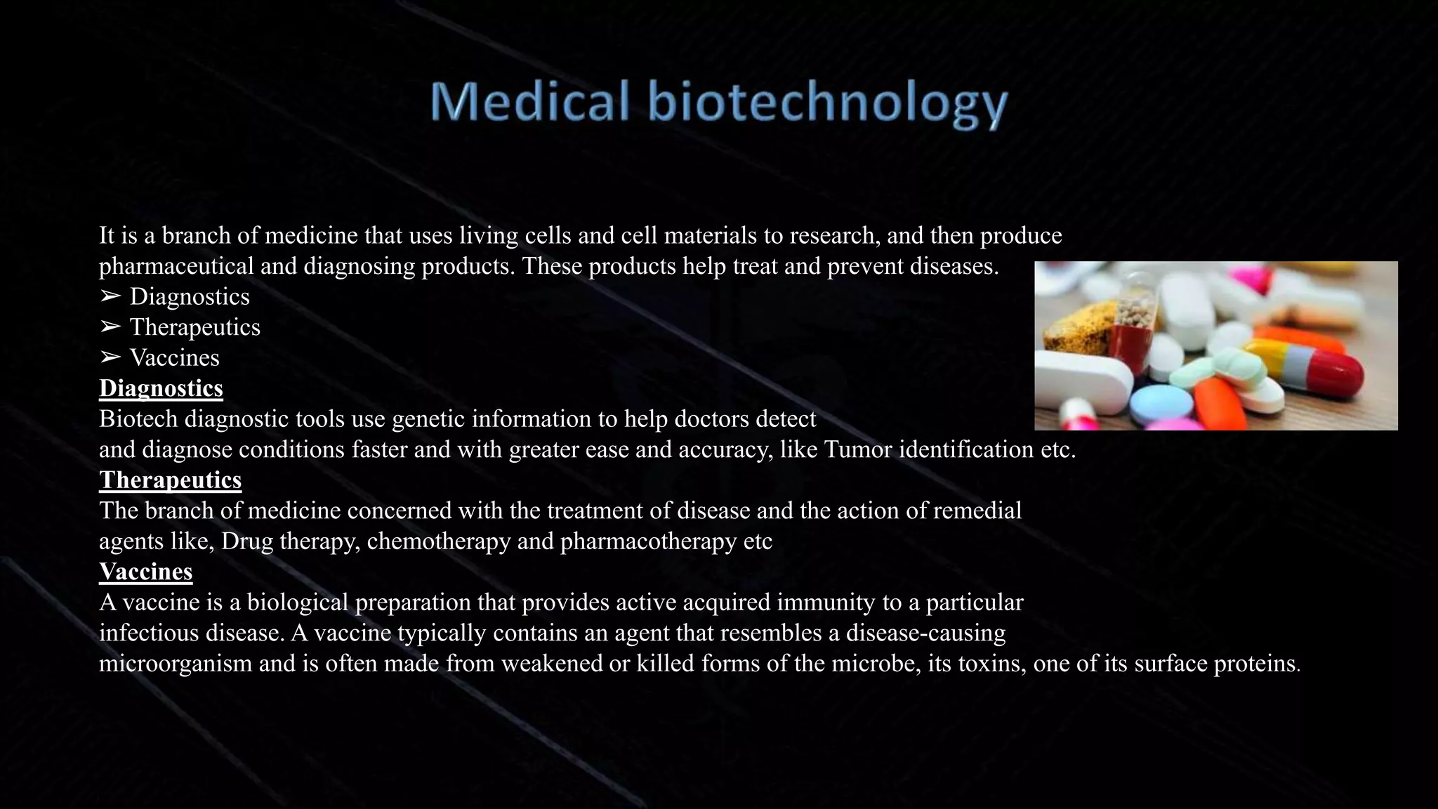 Health biotechnology presentation complete ppt | PPTX