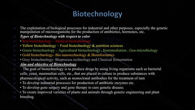 Health biotechnology presentation complete ppt | PPTX | Biotech and ...