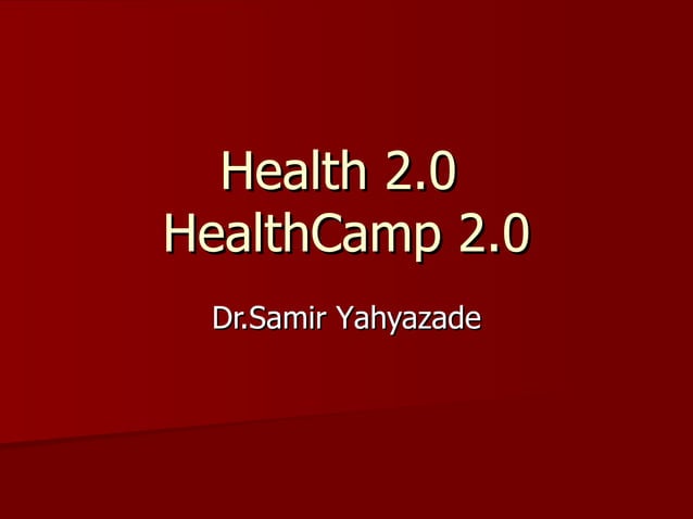 Health Camp 2 | PPT