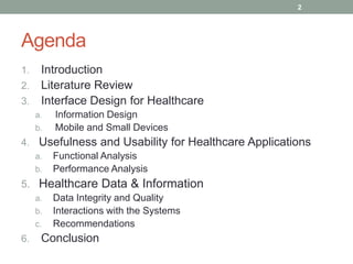 Healthcare System Design | PPTX