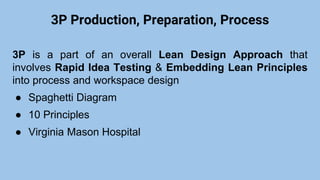 Lean principles to the Design of healthcare facilities | PPTX