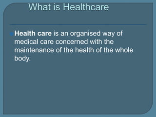 Healthcare | PPTX