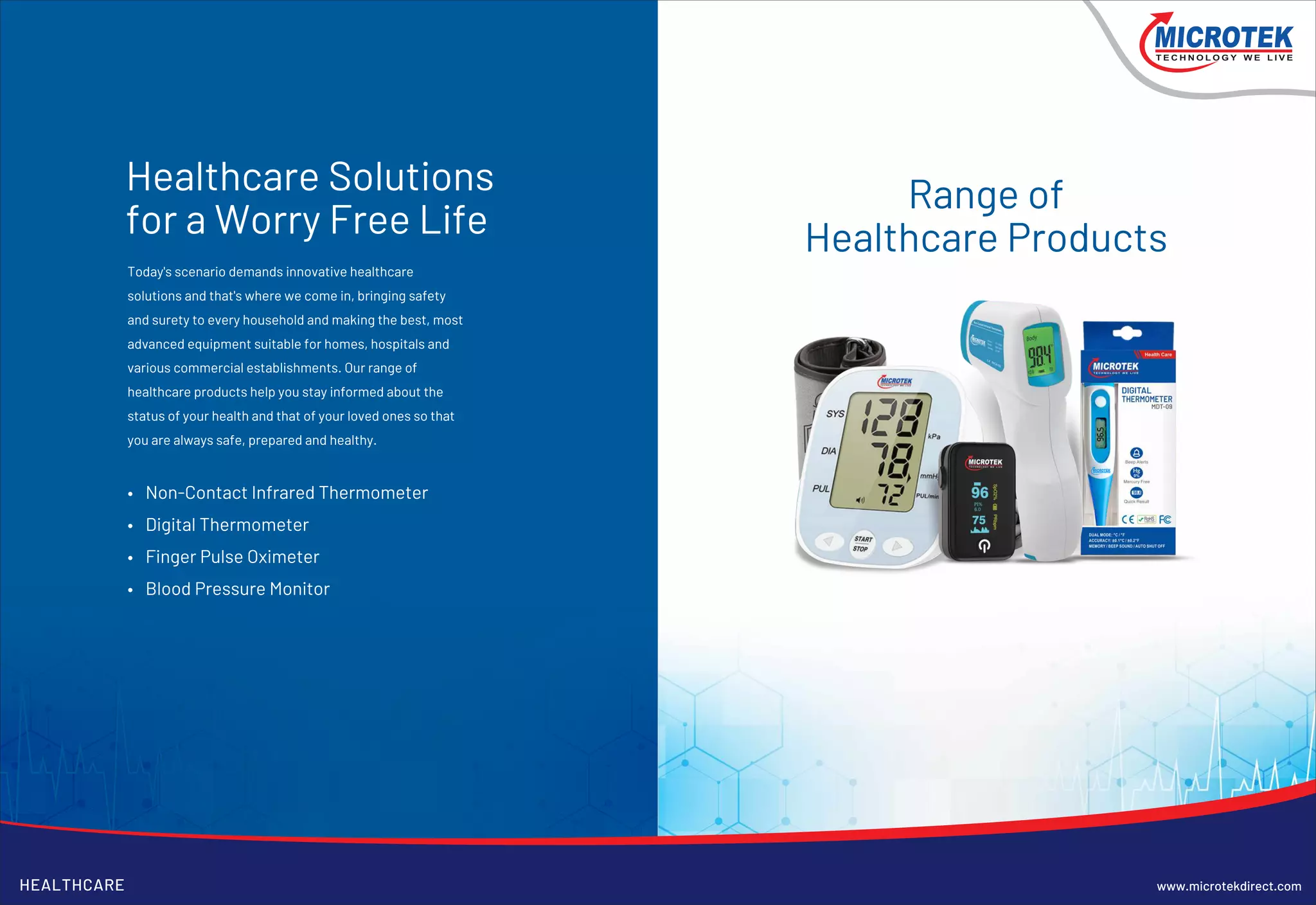 Health Care Products - Microtek India | PDF