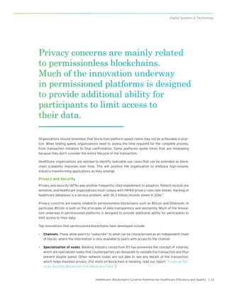 Healthcare: Blockchain’s Curative Potential for Healthcare Efficiency ...