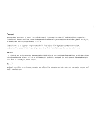 Healthcare product-overview-brochure | PDF