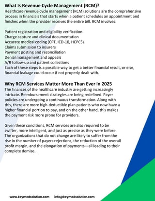 Healthcare Revenue Cycle Management: A Complete Guide | PDF