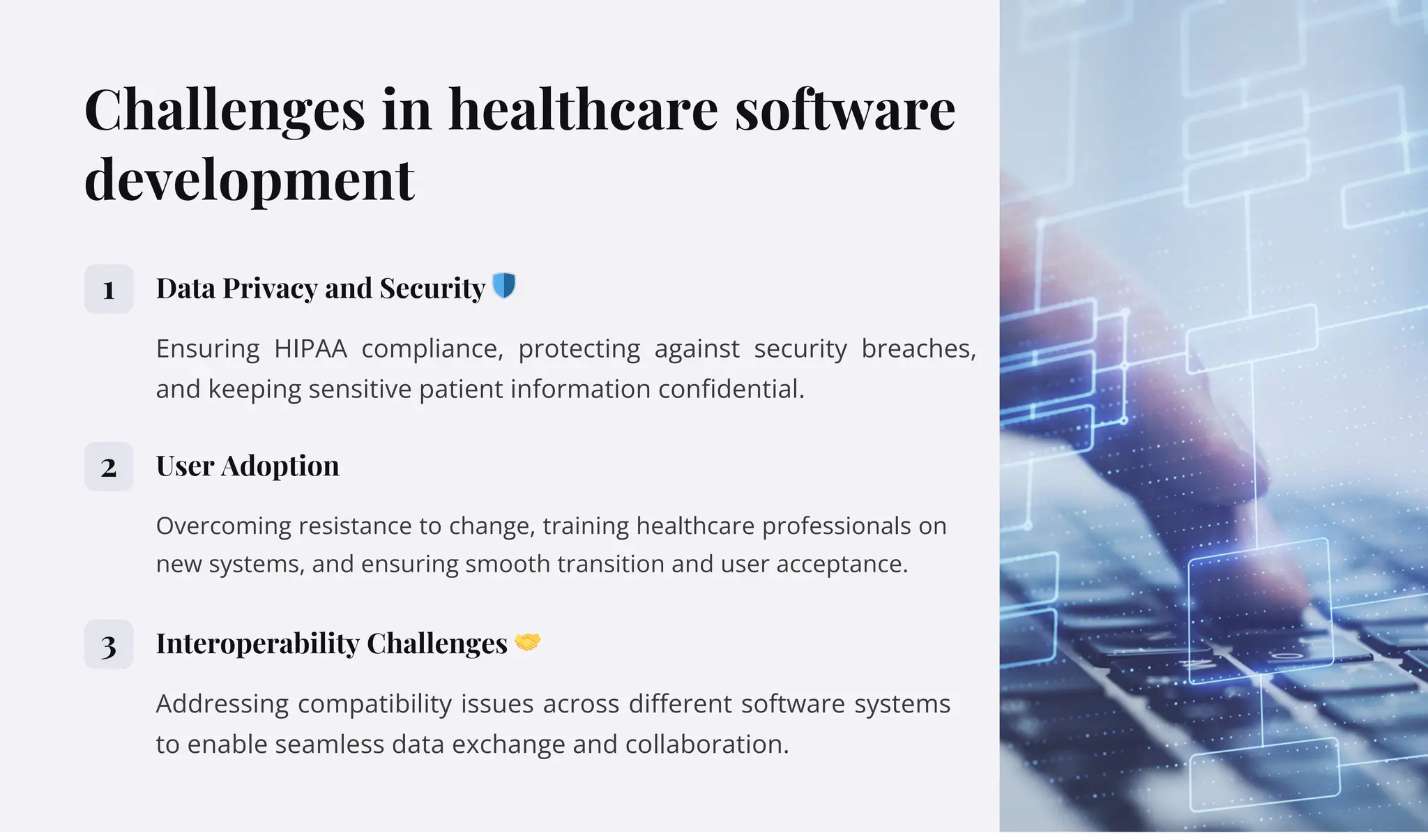 Healthcare Software Development Services Ppt